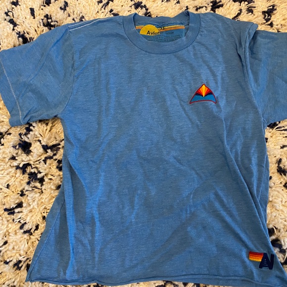 Aviator Nation | Tops | Rare Aviator Nation Blue Shirt | Poshmark